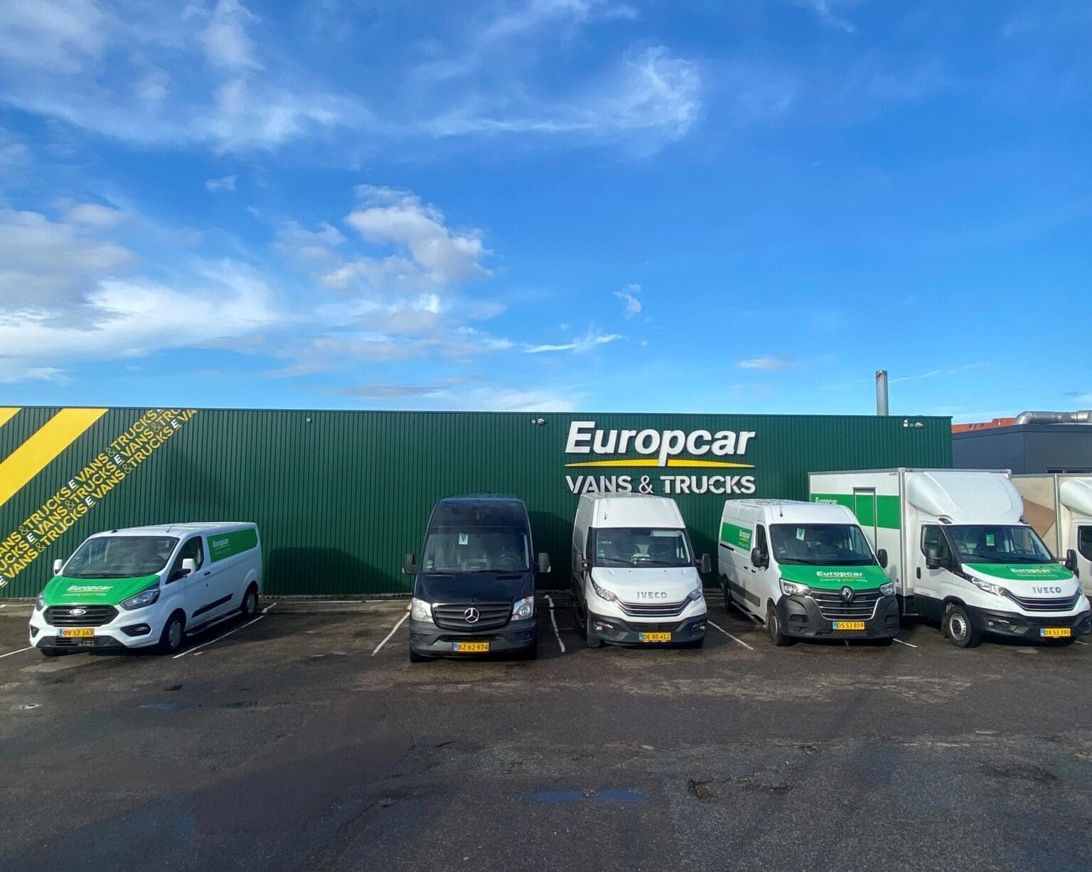 Europcars varevogne og lastbiler [Vans & Trucks Guide]
