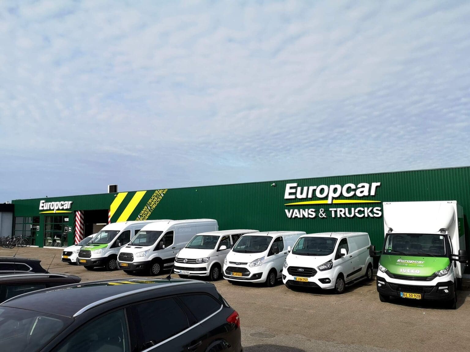 Europcars varevogne og lastbiler [Vans & Trucks Guide]